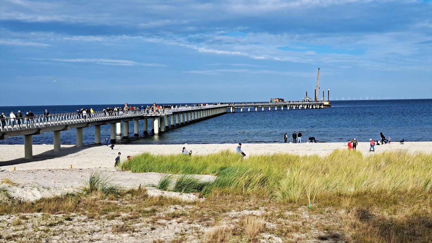 Seebrücke Prerow - längste Flaniermeile der Ostsee eröffnet - MeckPomm.de